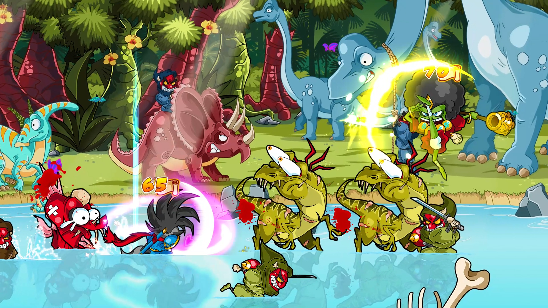 First look at Jitsu Squad a new 4p 2D beat'em up - Video Game Reviews ...